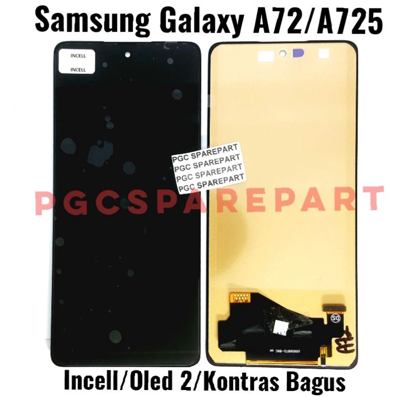 Jual Incell Oled 2 - LCD Touchscreen Fullset Samsung Galaxy A72 / A725 / A725F | Shopee Indonesia
