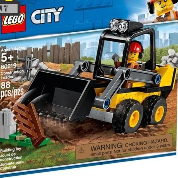 Jual LEGO 60219 - City - Construction Loader ֍ | Shopee Indonesia