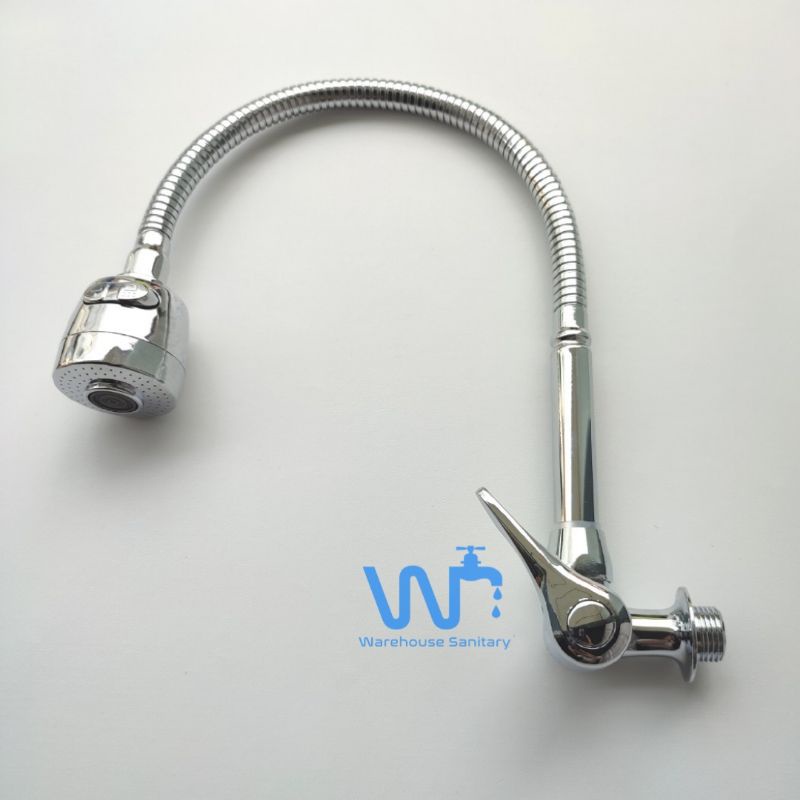 Jual Keran Dapur Flexible / Kran Angsa Cuci Piring Kepala Besar 1/2 ...