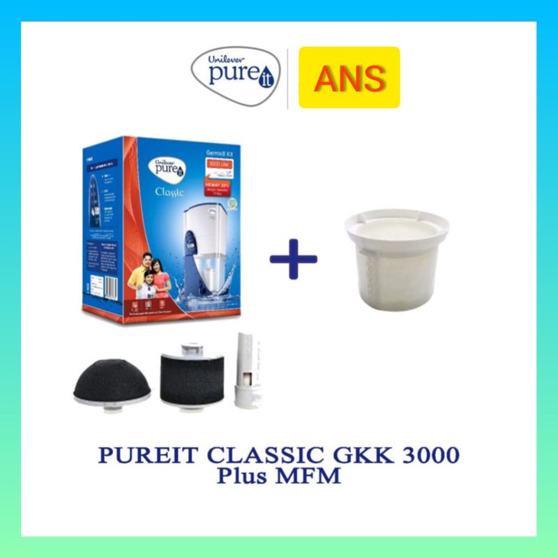 Jual Paket Filter Kit Pure It Classic 9L/23L (GKK3000L+MFM) Original ...