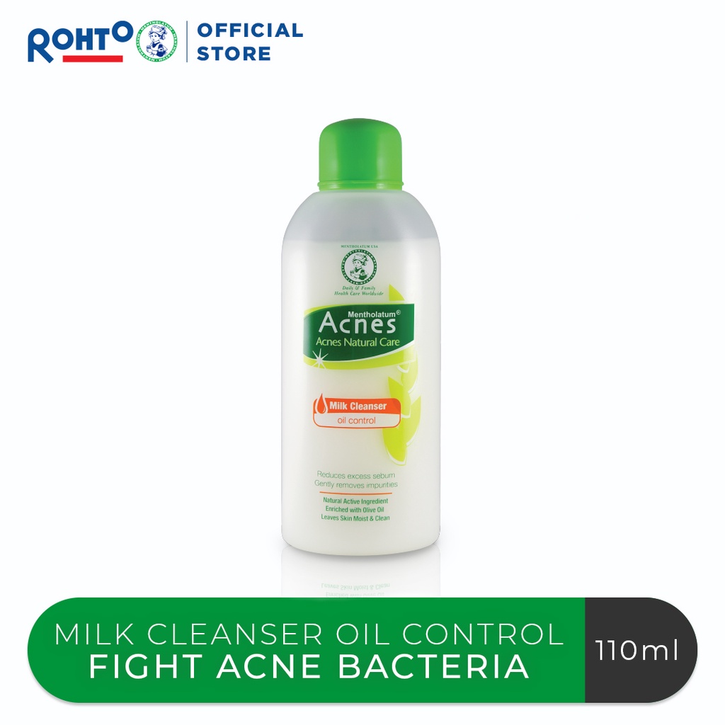 Jual Acnes Natural Facial Oil Control Milk Cleanser - 110ml (Enriched ...