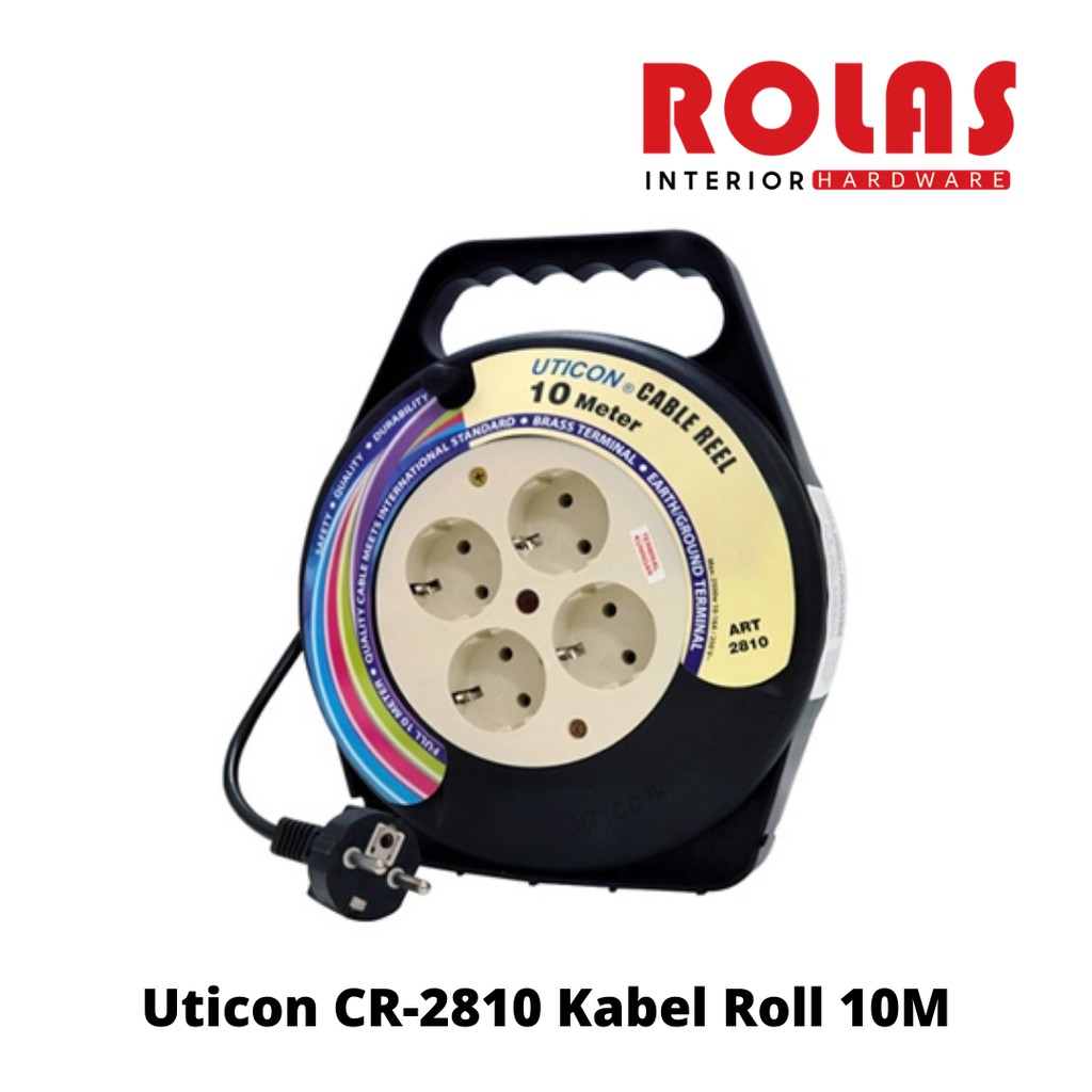 Jual Kabel Roll 10 Meter Uticon CR-2810 / Cable Roll CR2810 | Shopee ...