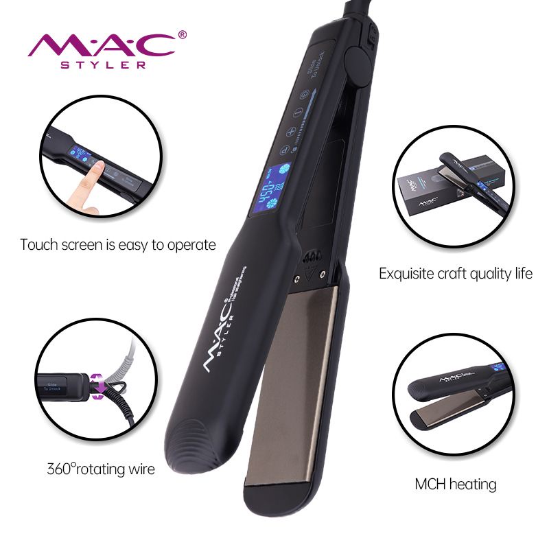 Jual catok mac styler mc 5528 smoothing mac touch screen seri terbaru | Shopee Indonesia