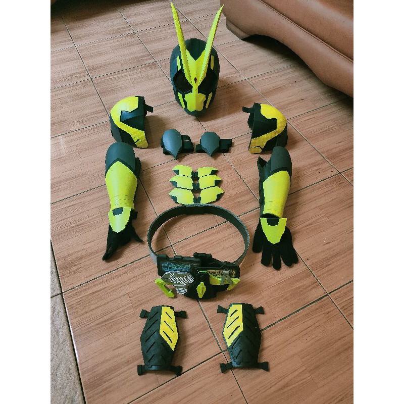 Jual Kamen Rider Proto Zero One Cosplay Costume Set | Shopee Indonesia