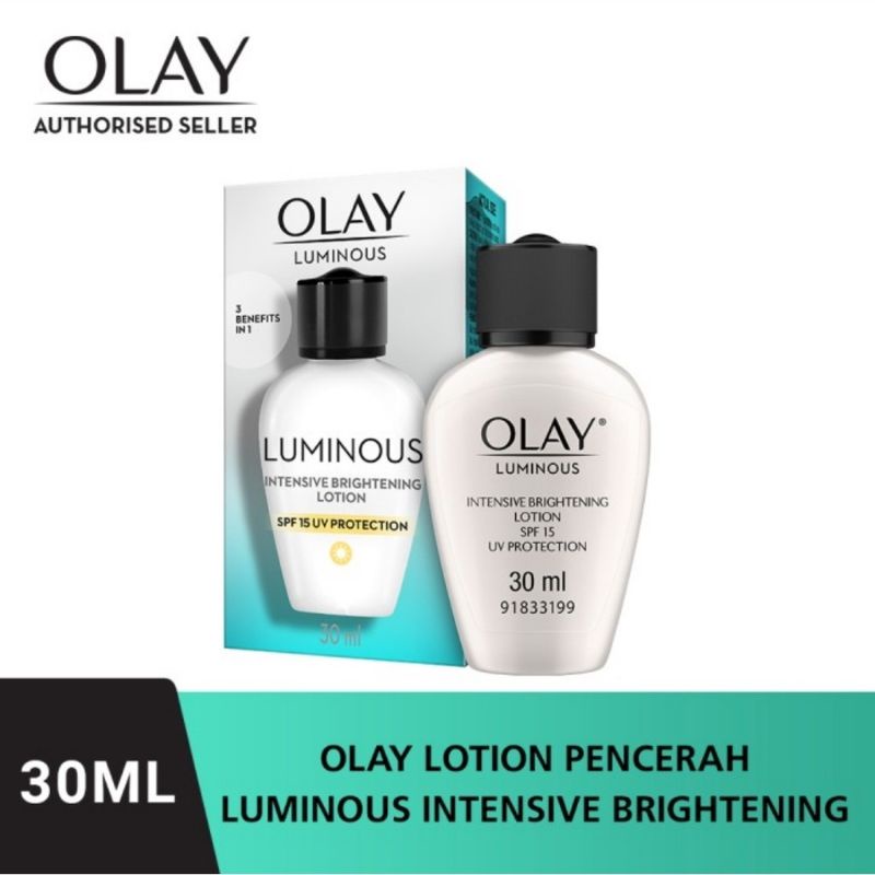 Jual Olay white radiance intensif lotion/ Olay Luminous Intensive Brightening Lotion SPF 15 30ml ...