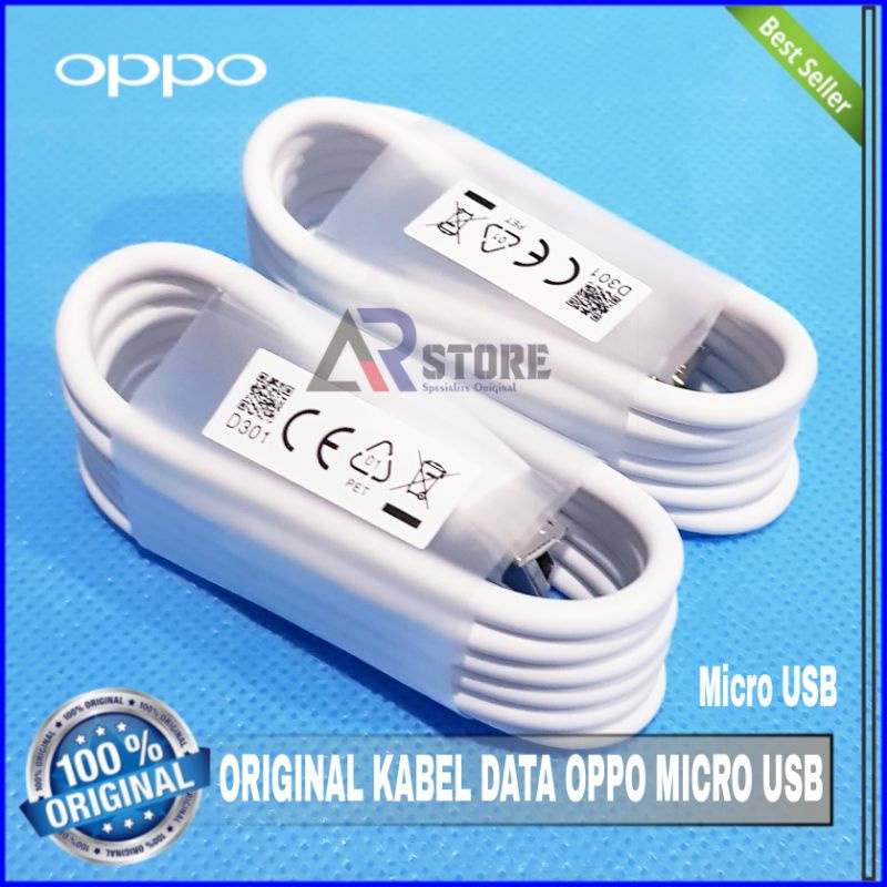Jual Kabel Data Oppo A73 Oppo A83 Original 100% Micro USB resmi ...
