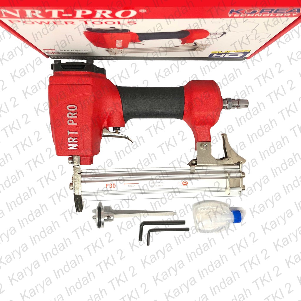 Jual Paku Tembak Angin NRT-PRO KOREA F30 Air Nailer Gun F 30 Tembakan ...