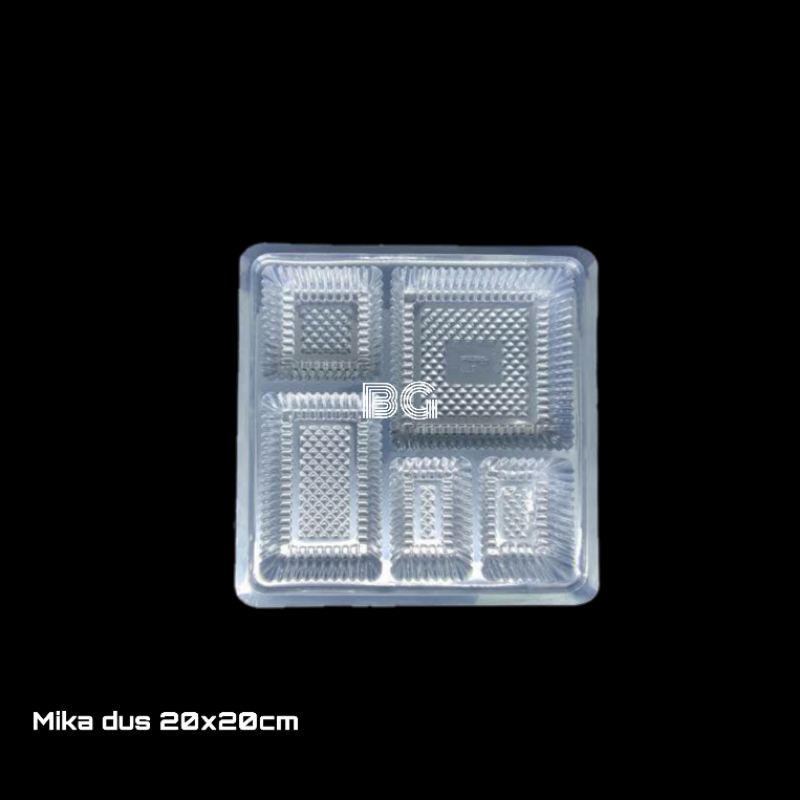 Jual Mika Dus Nasi 20 R10k 20x20 Sekat 5 @100pcs | Shopee Indonesia