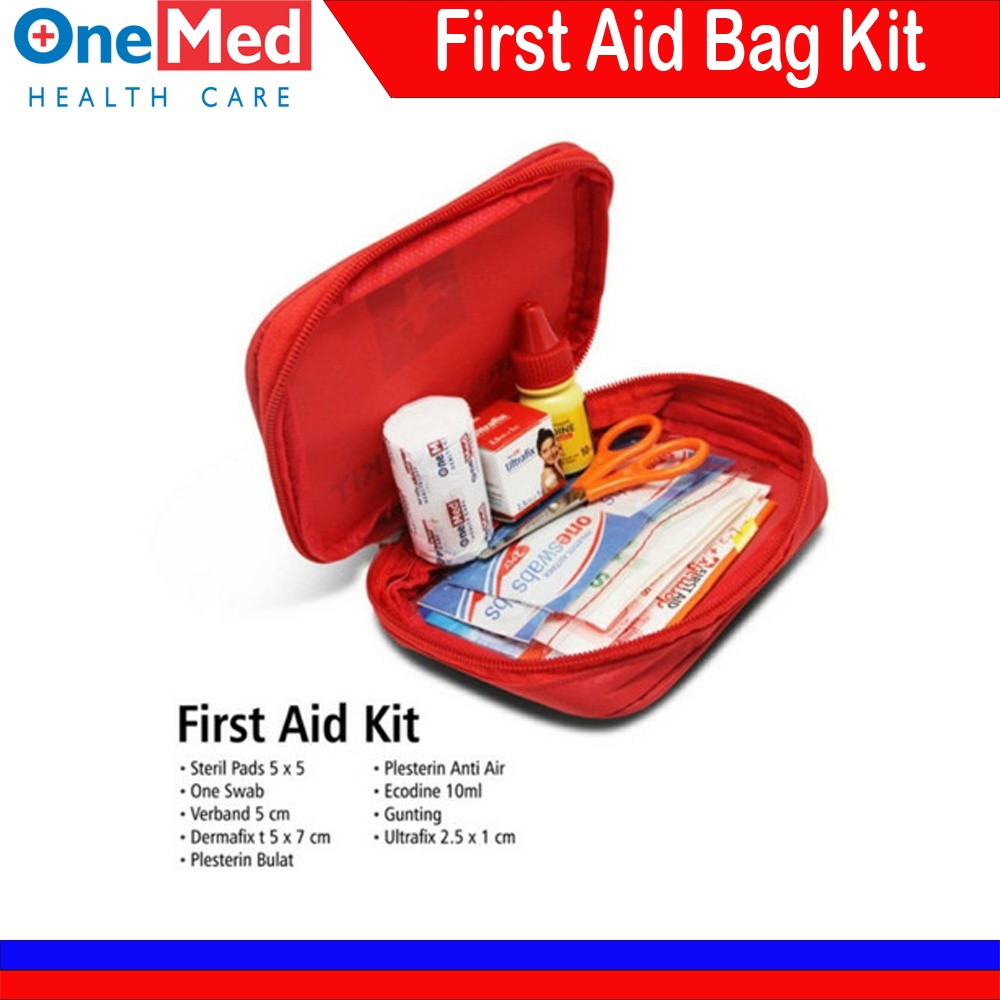 Jual P3K First Aid Bag Kit OneMed | Shopee Indonesia