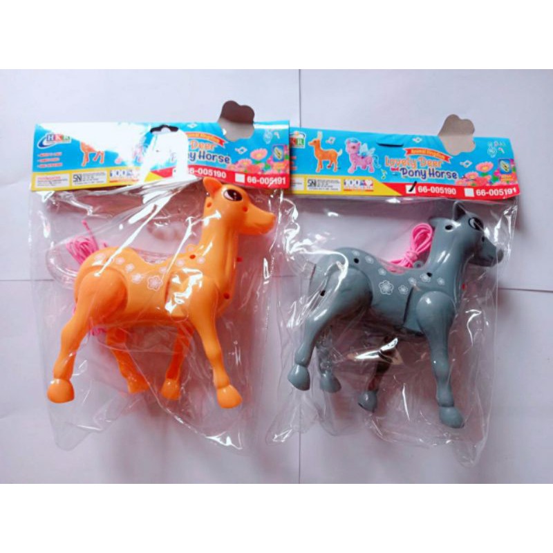 Jual mainan rusa bisa gerak bunyi lampu pakai batre | Shopee Indonesia