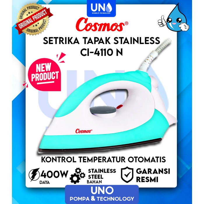 Jual Cosmos Setrika Suhu Otomatis Electric Iron 400W CI-4110 N ...