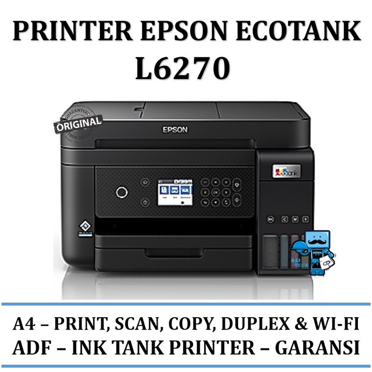 Jual Printer Epson Ecotank L6270 All-in-One Ink Tank with ADF + Wi-Fi ...