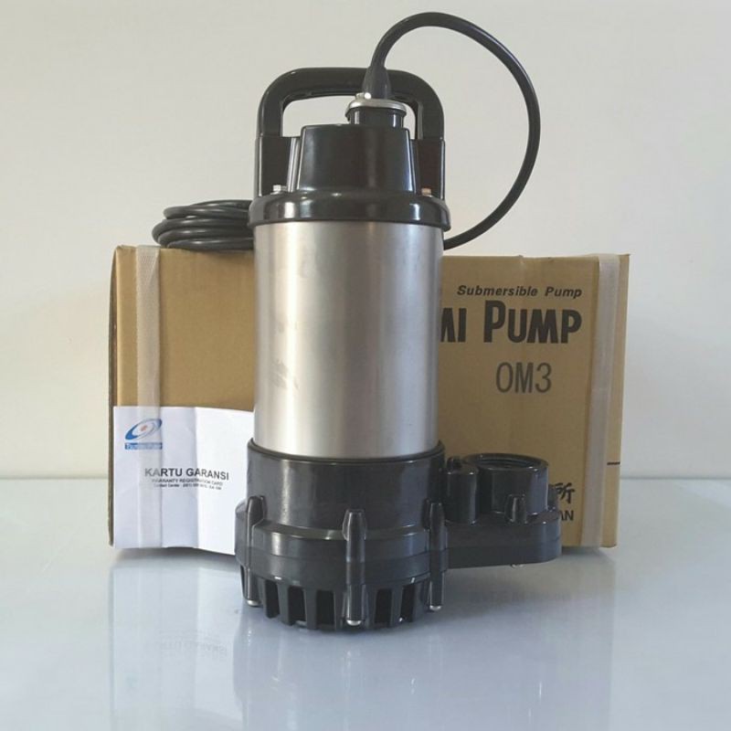 Jual Pompa Celup kolam Ikan 150 watt Pompa air Tsurumi OM3 Submersible Pump | Shopee Indonesia