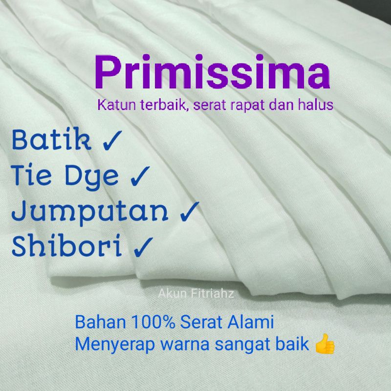 Jual Kain Primissima Katun terbaik Primisima halus | Shopee Indonesia