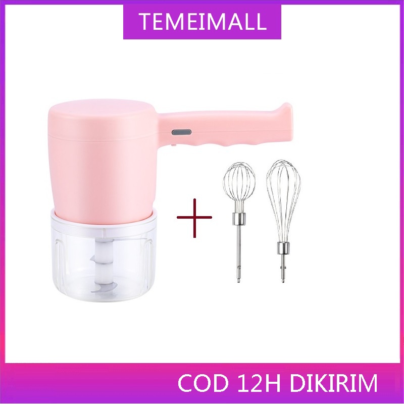 Jual ecentio Blender Portable 8 Mata Pisau Gelas Electric Stainless Steel 304 Mini Juicer ...