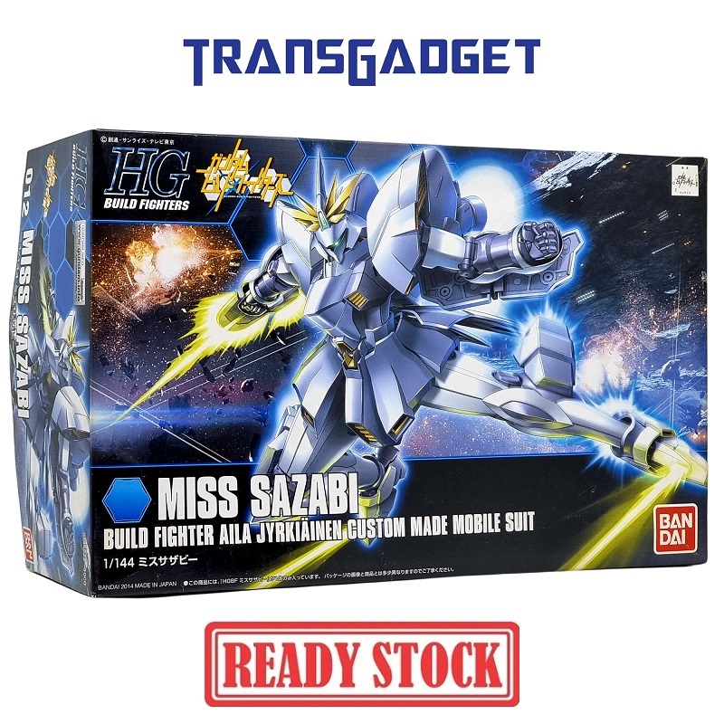 Jual BANDAI HGBF 012 Miss Sazabi - Build Fighter Aila Jyrkiainen Custom ...