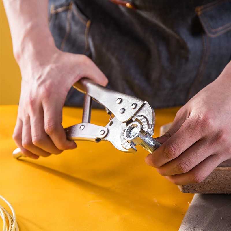 Jual Tang Capit Jepit Klem Clamp Tang Multifungsi Locking 5 Inchi ...