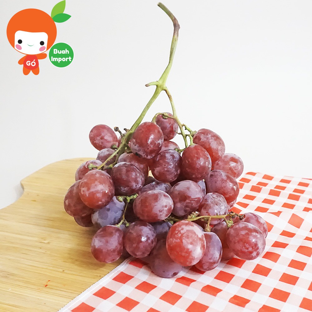 Jual GoFruit Anggur Red Globe RRC 500 Gr / 1 Kg | Shopee Indonesia