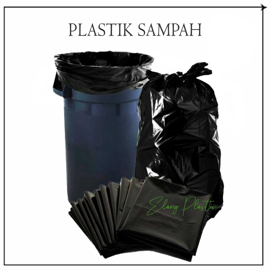 Jual KANTONG PLASTIK SAMPAH DAUR ULANG PLASTIC TRASH BAG Recycle kuat ...