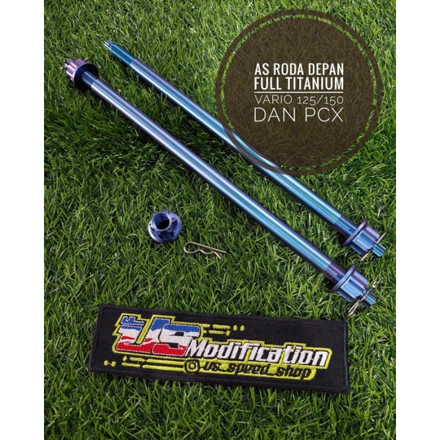 Jual as roda depan vario 125 dan 150 beat scoopy forza pcx full ...