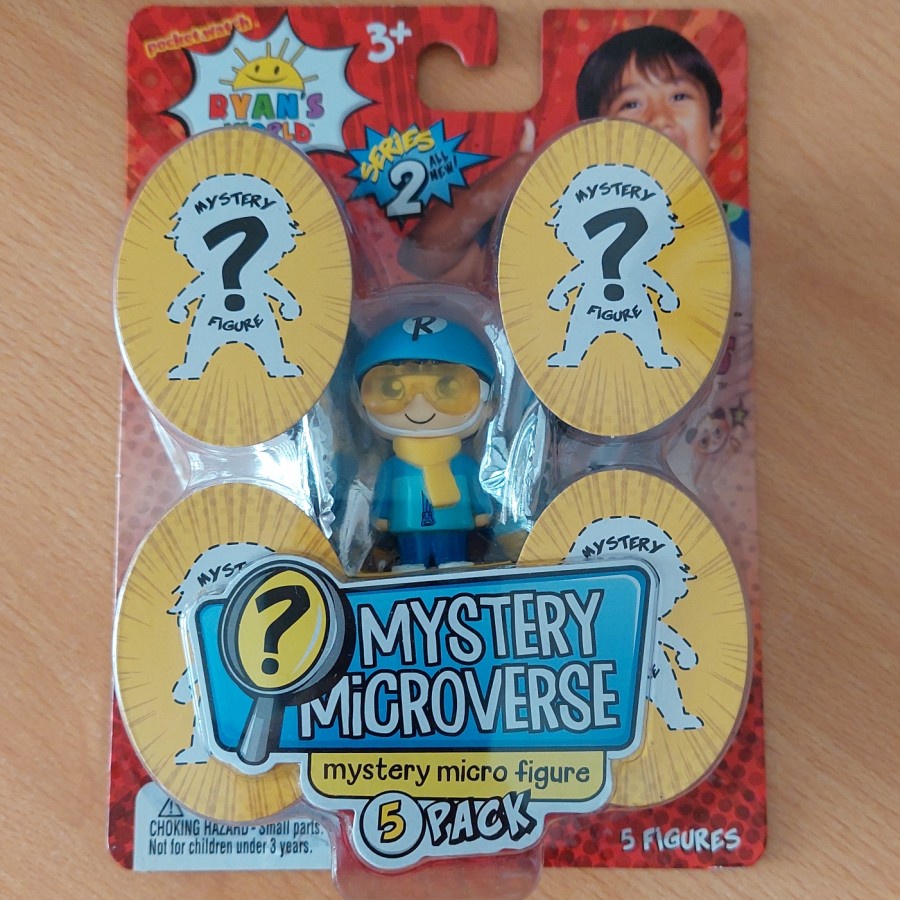 Jual Ryan's World Toys Mystery Microverse 5 Pack Shredder Ryan Series 2 ...