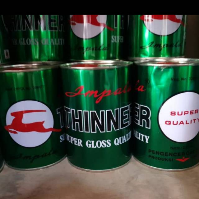 Jual Thinner / pengencer cat minyak / Impala dan thiner murah 1 lite | Shopee Indonesia