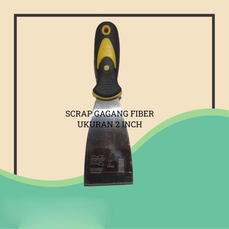Jual SCRAPER KAPE SCRAP GAGANG PLASTIK FIBER VIBER 2 INCH SKRAP VIPER ...