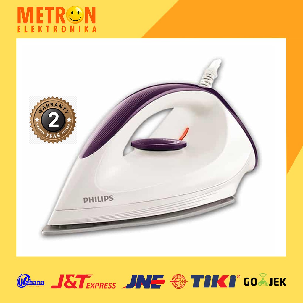 Jual PHILIPS GC 160/27 / SETRIKA GOSOKAN KERING PUTIH 350 WATT / DRY ...