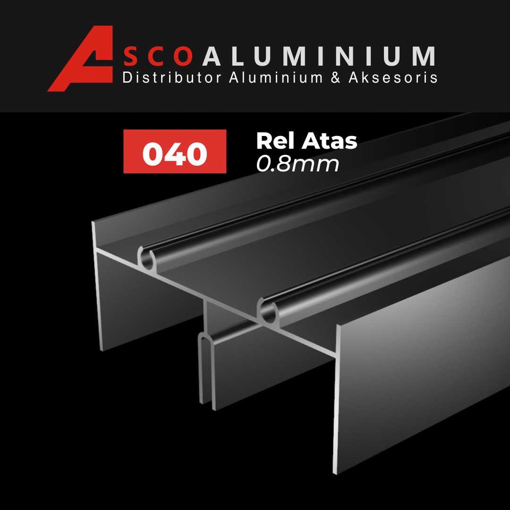 Jual Alumunium, aluminium Rel Atas Profile 040 Sliding Window Alexindo ...