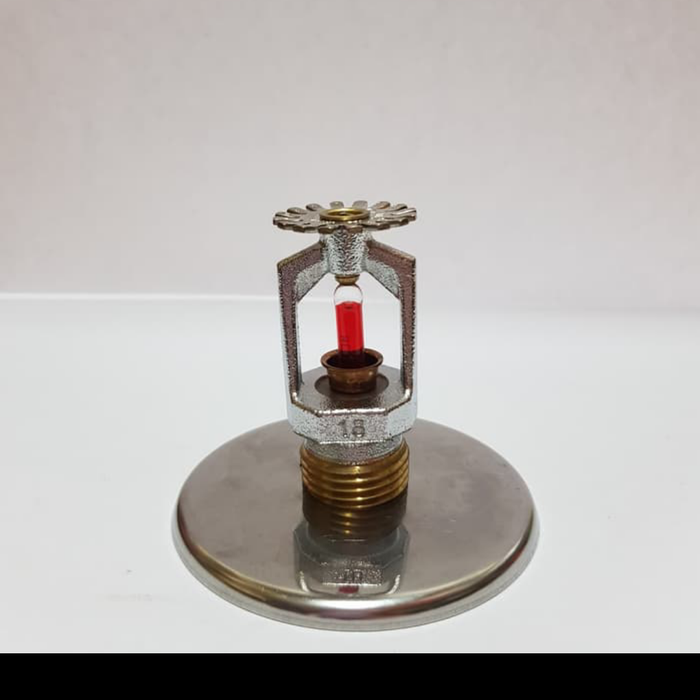Jual Sprinkler head 68°C type pendent Bahan kuningan crom Ukuran 1/2 ...