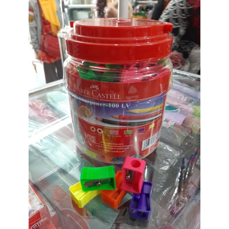Jual (1pcs) Peruncing faber castell kecil 100lv | Shopee Indonesia