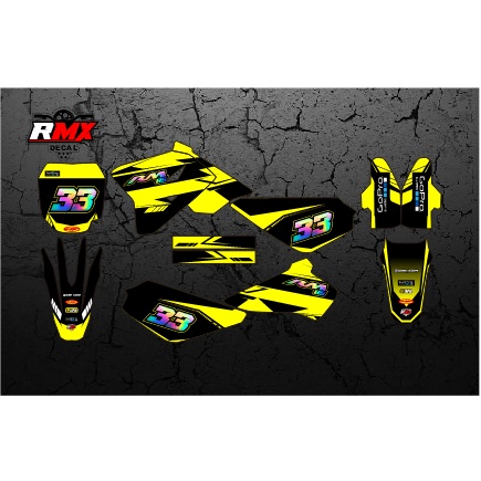 Jual DECAL RM 85 FULLBODY (001) DEKAL STIKER RM 85 L HITAM MERAH ...