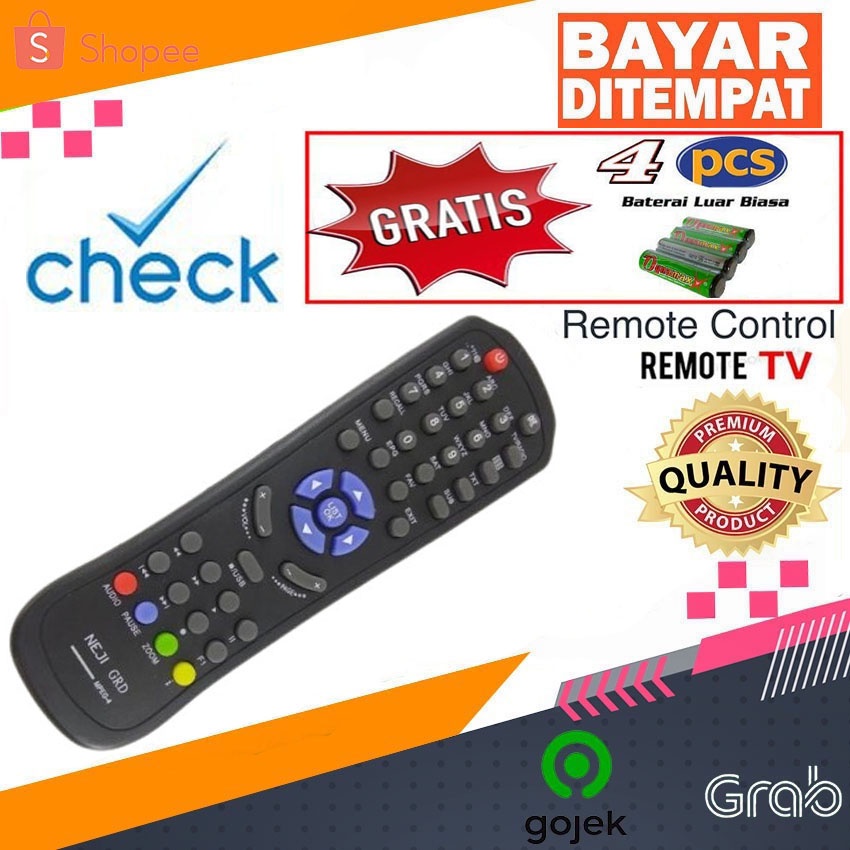 Jual Remot Remote Receiver TV Parabola Matrix Garuda MPEG-4 REMOTE | Shopee Indonesia