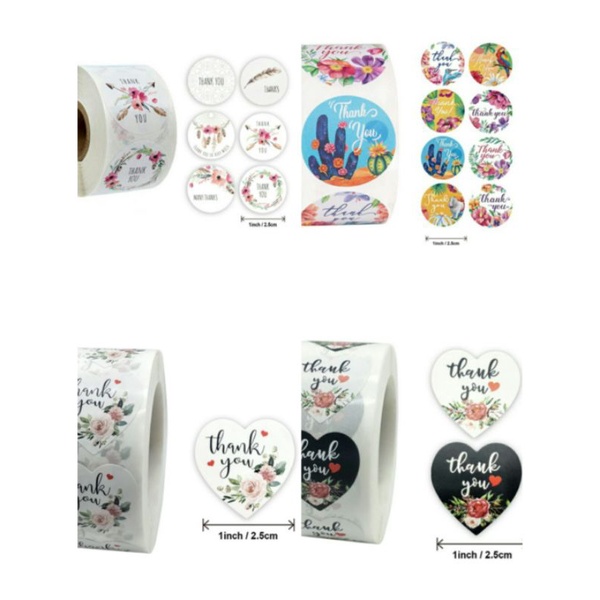 Jual Sticker thank you, Sticker ucapan terimakasih | Shopee Indonesia