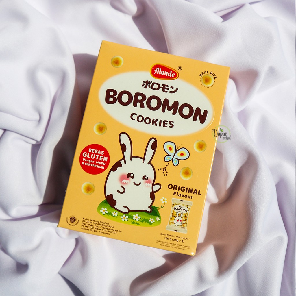 Jual Monde Boromon Cookies / Boromon Wafer/ monde multigrain/ snack ...