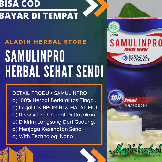 Jual SAMULINPRO - Obat Herbal Sehat Sendi Menjaga Kesehatan Tulang ... Jual SAMULINPRO - Obat Herbal Sehat Sendi Menjaga Kesehatan Tulang ...