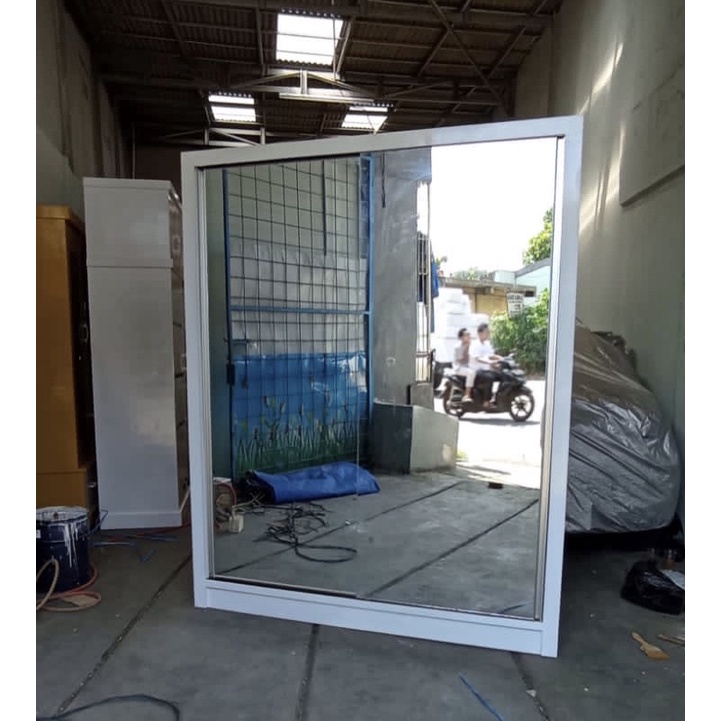 Jual Lemari Sliding 2 Pintu Full Cermin | Shopee Indonesia