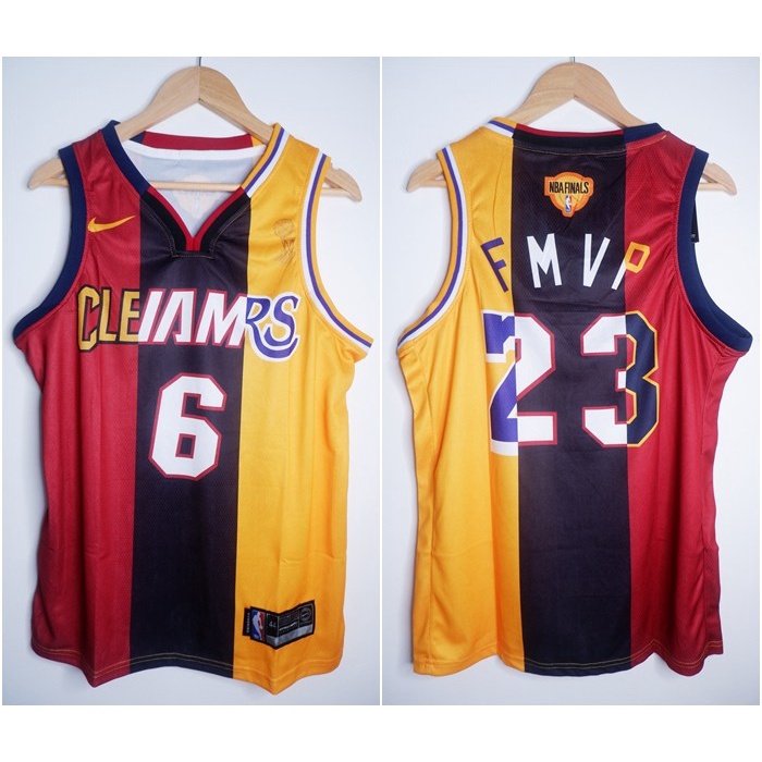 Jual JERSEY NBA CLE x MIAMI x LAKERS #6/23 FMVP LEBRON JAMES | Shopee Indonesia