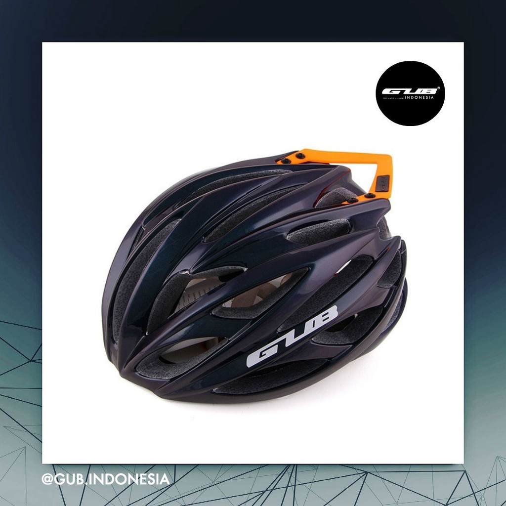 Jual GUB SV8 PRO Ultralight Aero Bike Helmet AURORA ORANGE - Helm ...