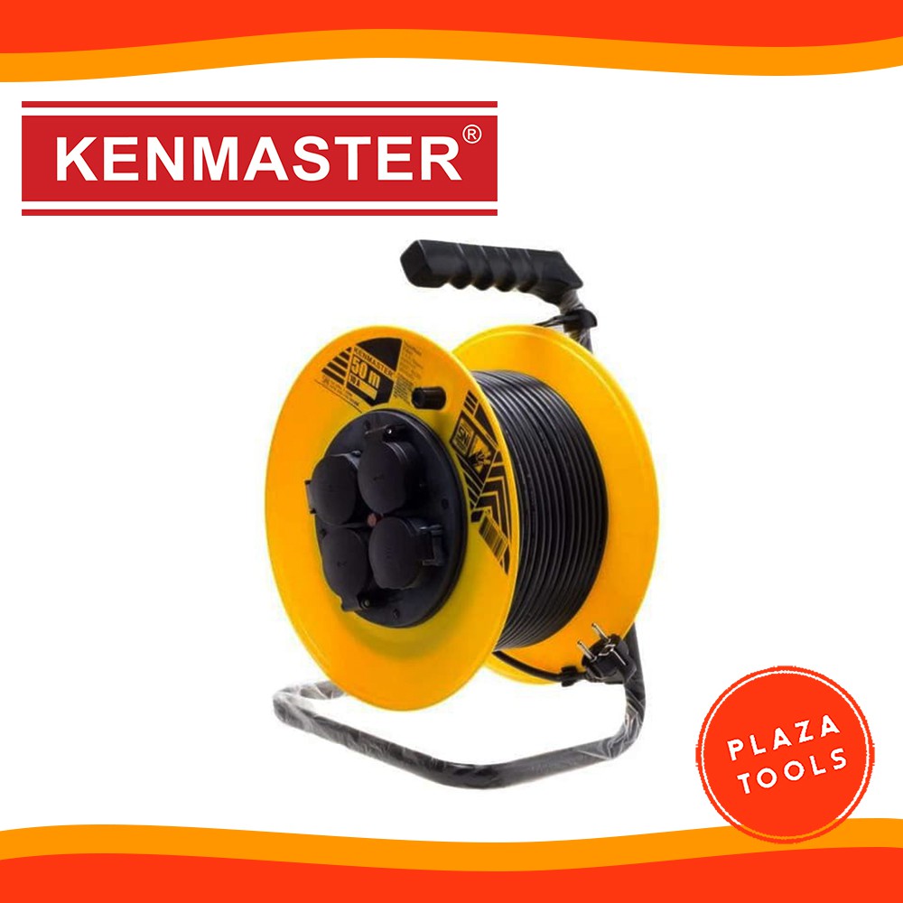Jual Kabel Roll 50 Meter KENMASTER 10A Kabel Rol 4 Lubang 50M | Shopee ...