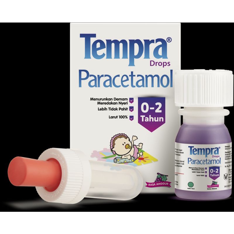 Jual Tempra drop / tempra syrup / paracetamol | Shopee Indonesia