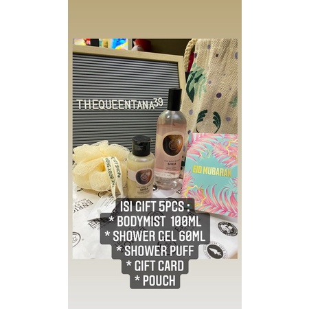 Jual Hampers The Body shop / Hampers lebaran / Gift set The body shop ...