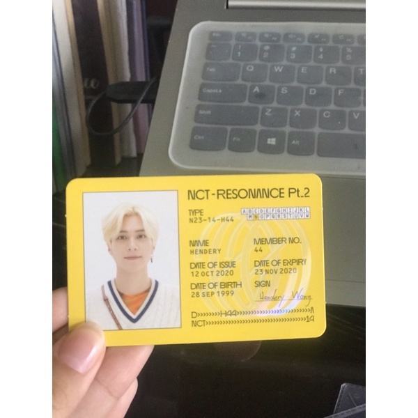 Jual ID CARD HENDRY NCT (departure ver) | Shopee Indonesia