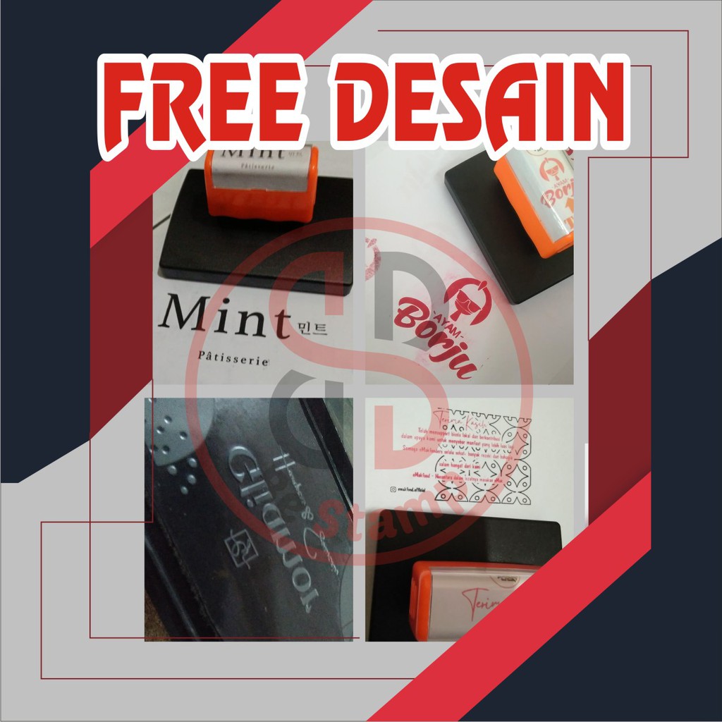 Jual Cetak Stempel Flash Jumbo Untuk Plastik, CUP, Kardus/Label DLL ...