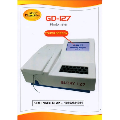 Jual Alat Fotometer Merk Glory 127 Touch Screen GD-127 | Shopee Indonesia