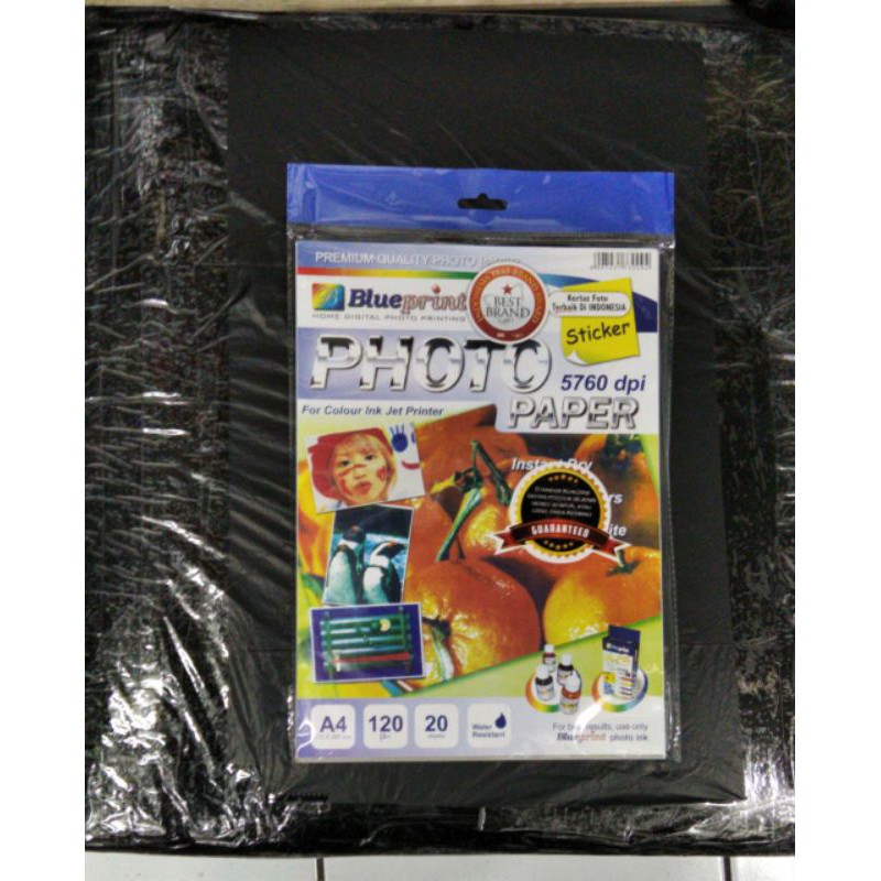 Jual kertas sticker blueprint 120 gsm jeruk kertas sticker 120 gsm ...