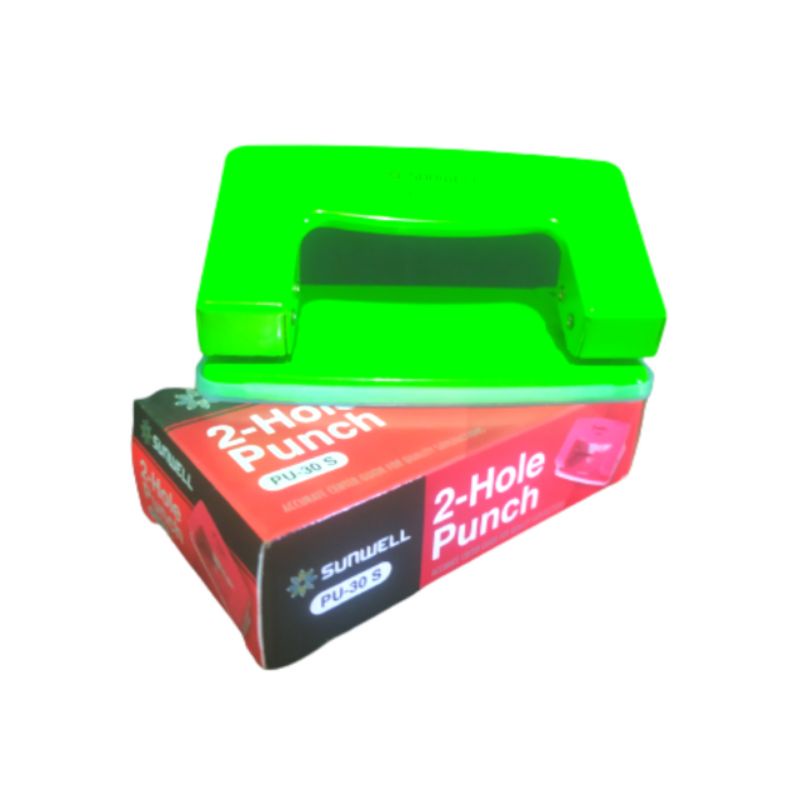 Jual Alat plong kertas SUNWELL 2 HOLE PUNCH | Shopee Indonesia