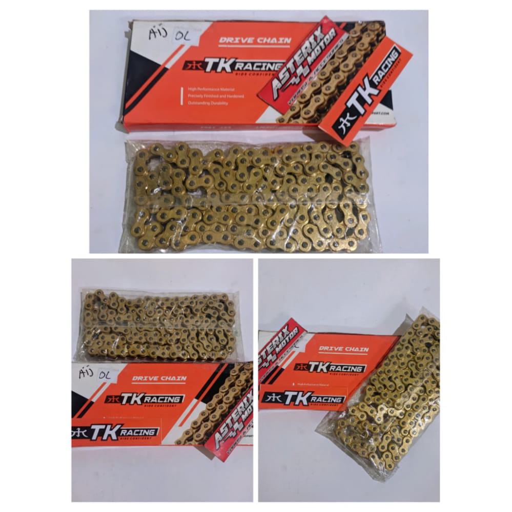 Jual Rantai slim 415HS 130L TK Racing Ride it Warna Gold | Shopee Indonesia