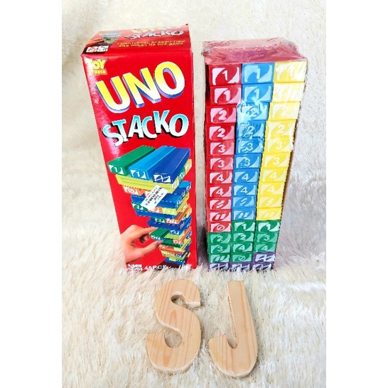 Jual Uno Stacko Plastik Besar/Uno Stacko Besar Plastik 26cm | Shopee ...