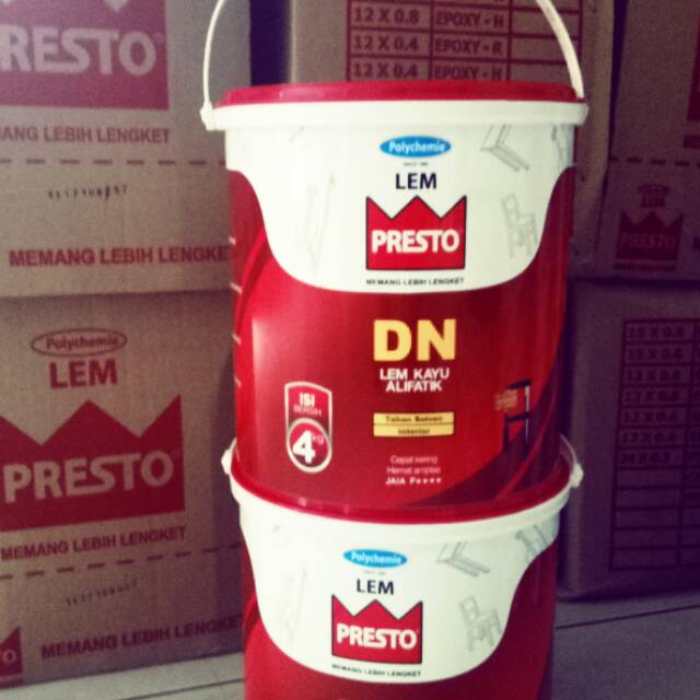 Jual LEM PRESTO DN 4KG | Shopee Indonesia